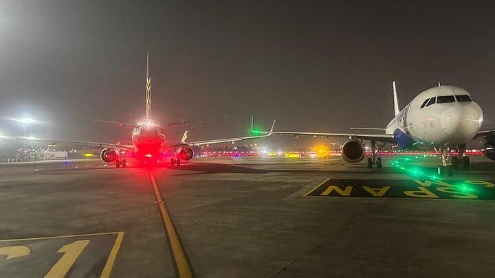 Air India, IndiGo Aircraft Wings Collide at Mumbai Airport