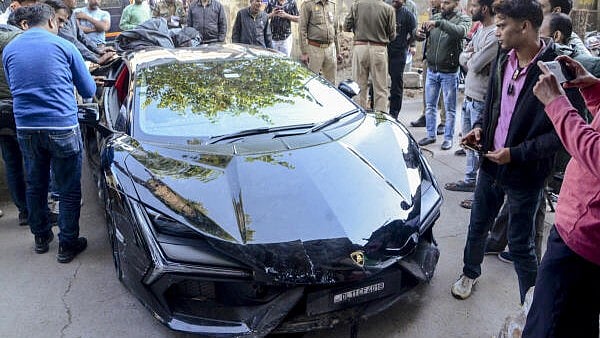 Kanpur News: Driver Claims Seizure Led to Lamborghini Crash