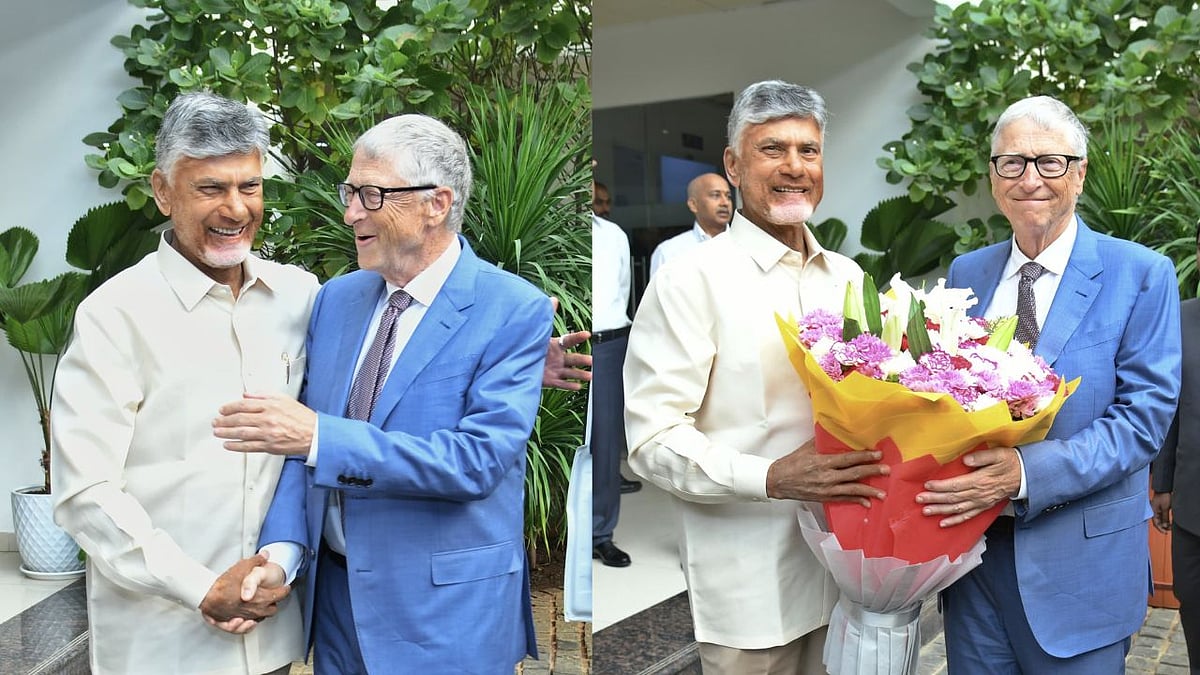 Bill Gates Visit: Andhra Pradesh CM Meets Gates to Boost Health & Tech ...
