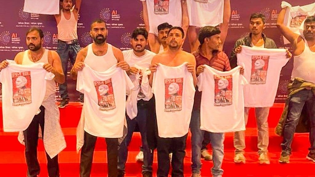 BJP attacks Congress over AI summit protest, calls Rahul Gandhi traitor