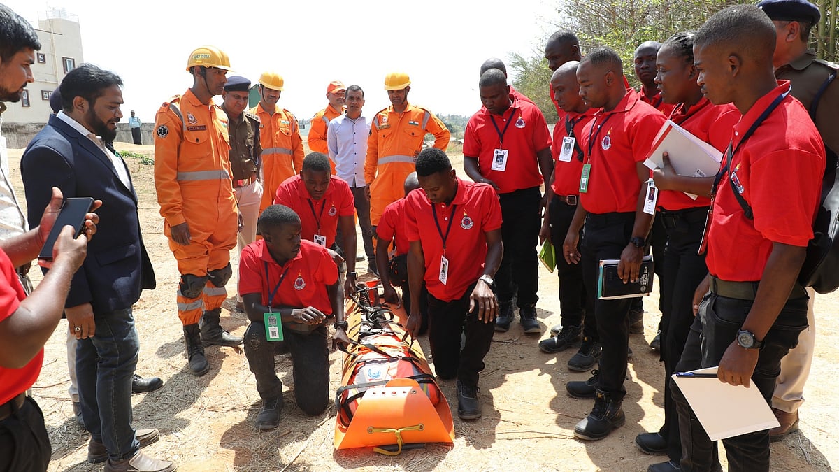 IRIDM training: Tanzanian delegates learn rail disaster skills