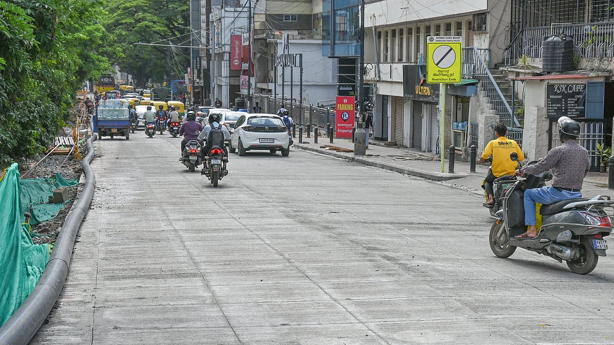 White-topping on Tank Bund Road to be completed by month-end