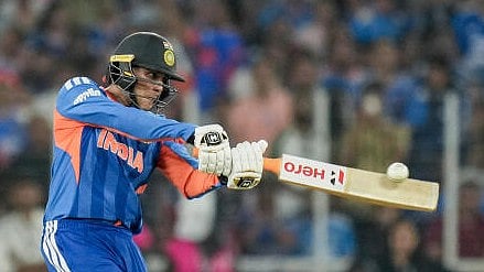 Samson, Abhishek Shine as India Post Record 255/5 in T20 World Cup Final