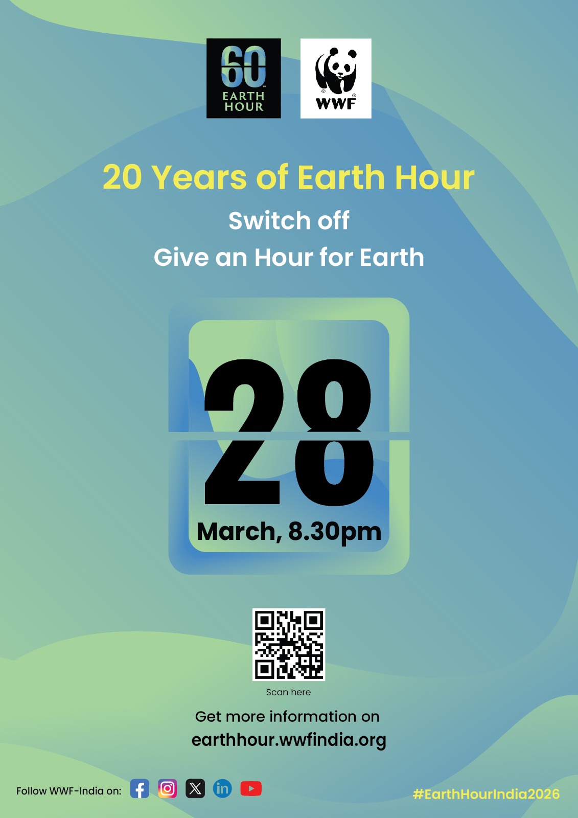 Earth Hour 2026: India Celebrates 20 Years, Mysore & Monsoon Palace Dim