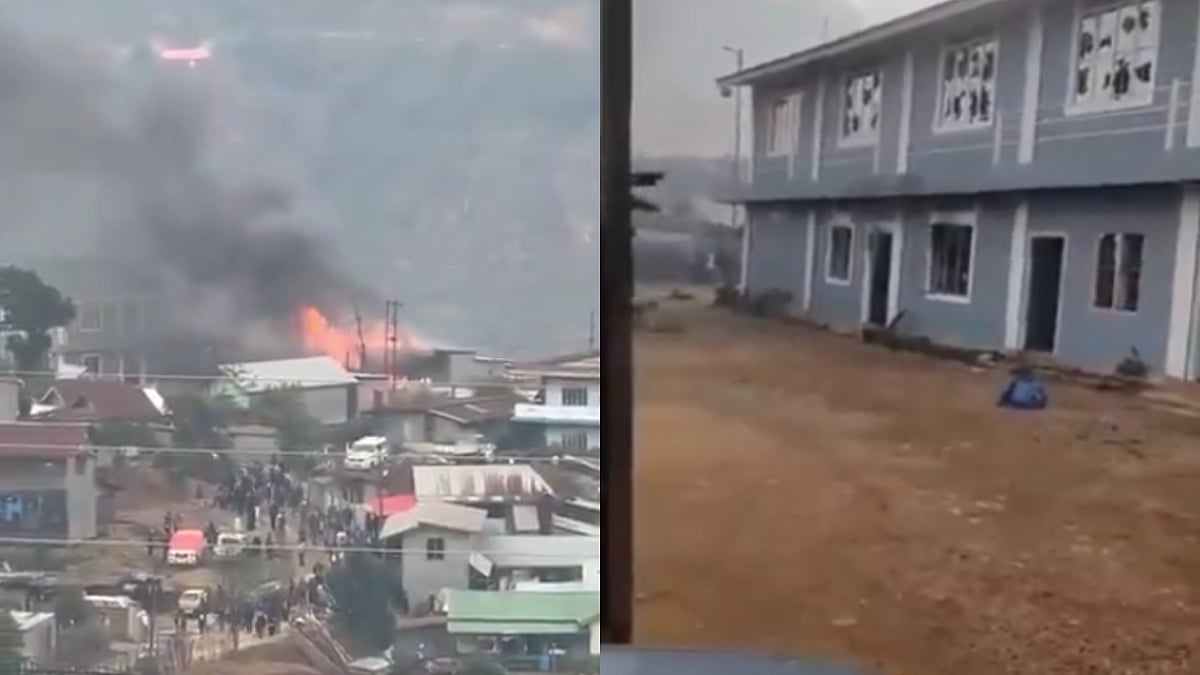 Manipur violence: Four NSCN cadres killed, mob torches office in Ukhrul