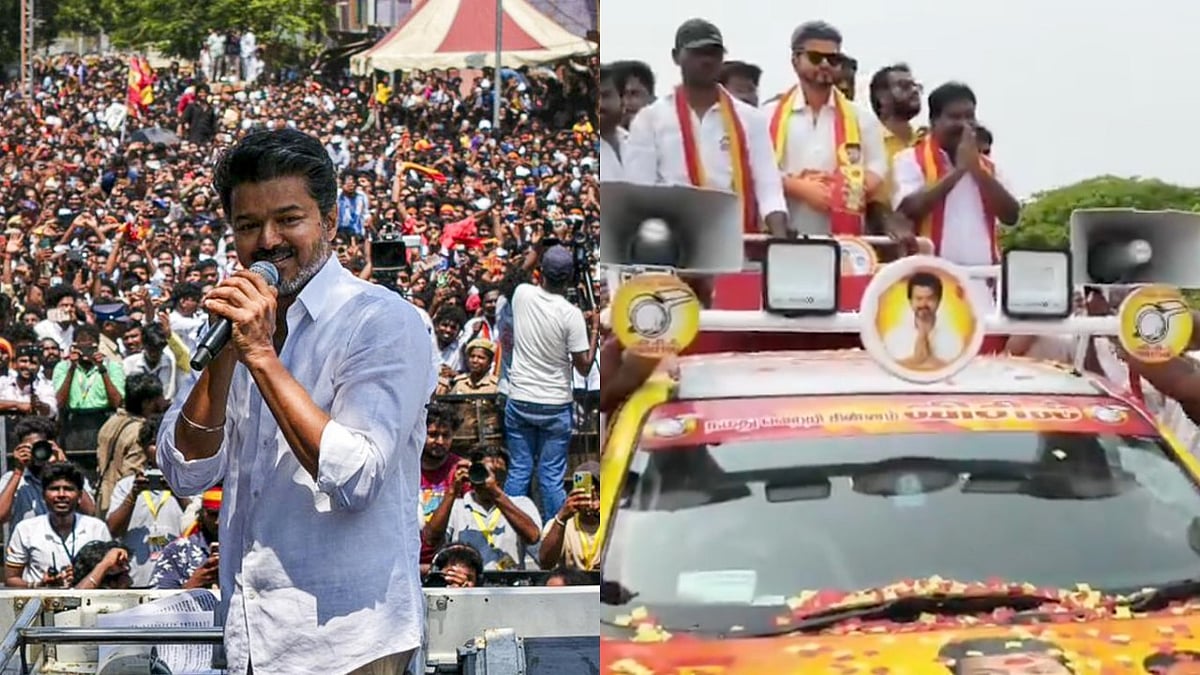 Tamil Nadu Elections: TVK Vijay Cutout Campaign in Vaikom