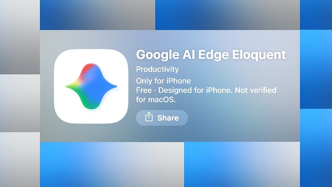 Google launches Gemma-powered speech-to-text app AI Edge Eloquent
