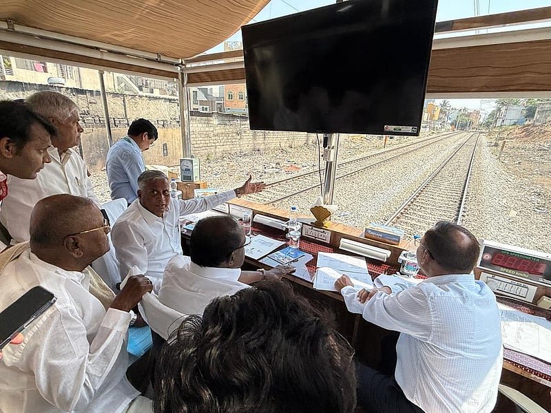 Karnataka rail projects 2026: Somanna alleges land denial delaying works