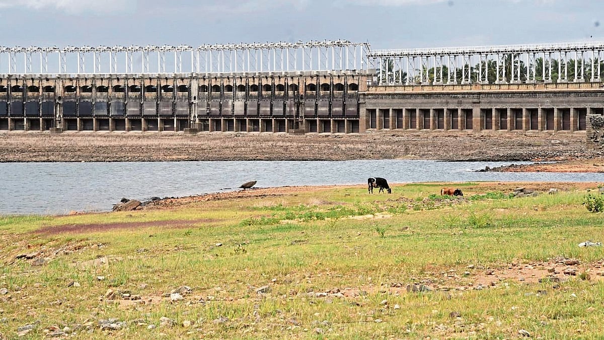 KRS Water Level Drops Below 100ft; Concern Mounts in Mandya District