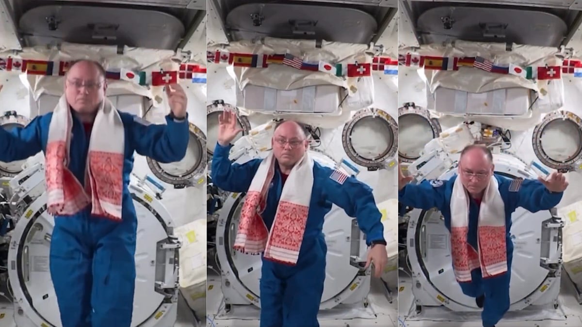 NASA astro's Bihu dance in space goes viral, sparks debate over ...