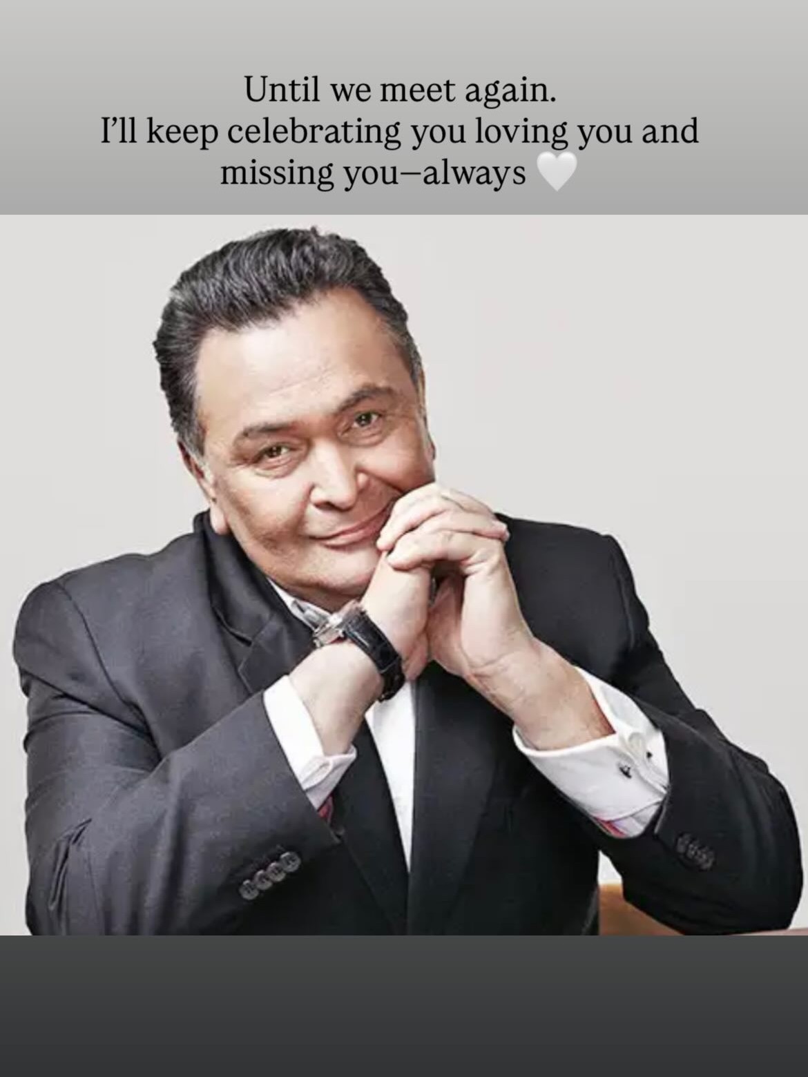Rishi Kapoor: Neetu Kapoor shares tribute on death anniversary moving post.