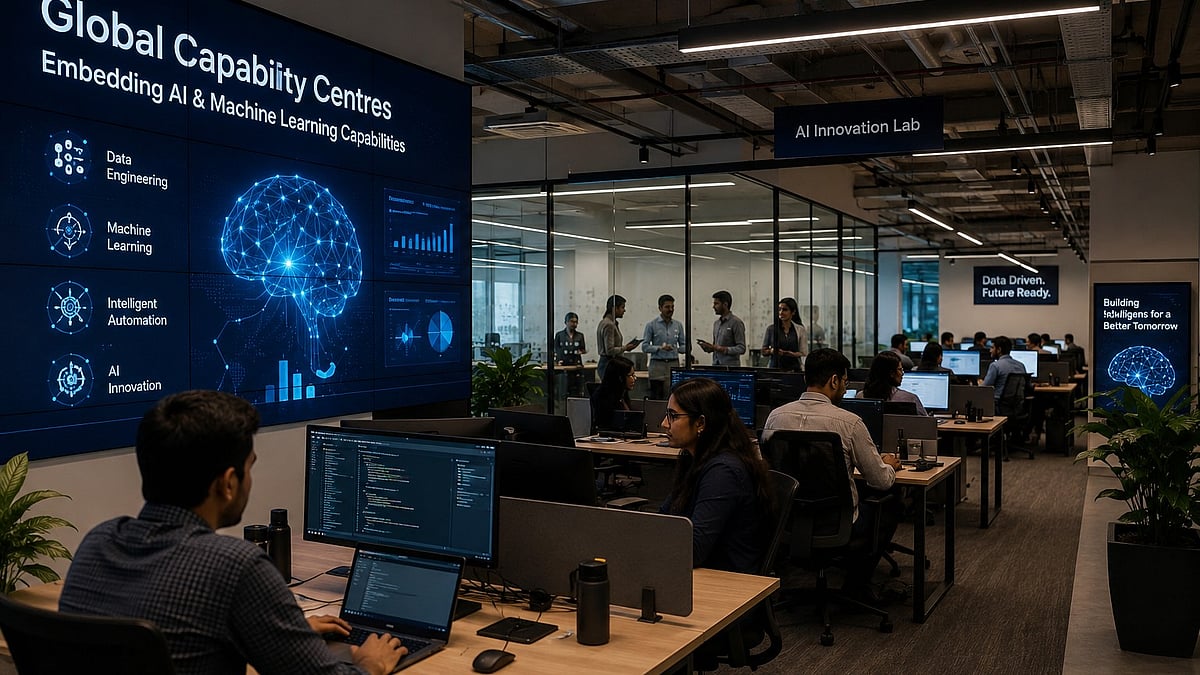 Over 1,200 global capability centres embed AI and machine learning ...