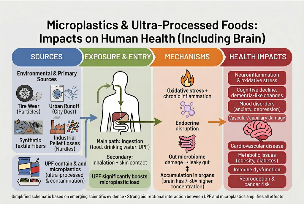Microplastics Impact: Study finds link to Stroke & Dementia Risks