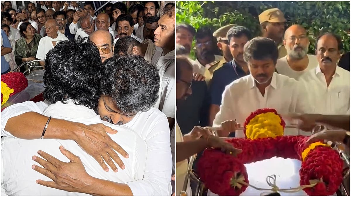 Watch: Vijay pays final tribute to producer RB Choudary, consoles his ...