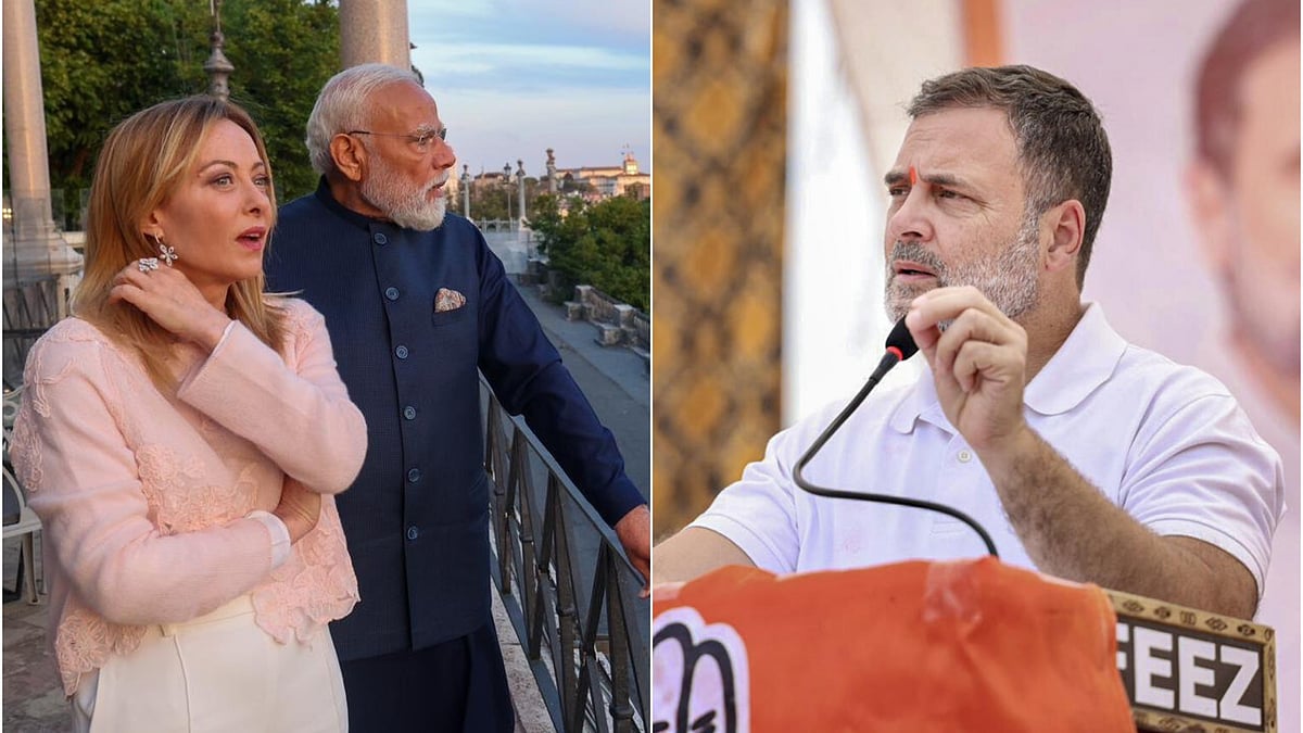 'Busy handing out toffees in Italy': Rahul Gandhi criticises PM Modi ...