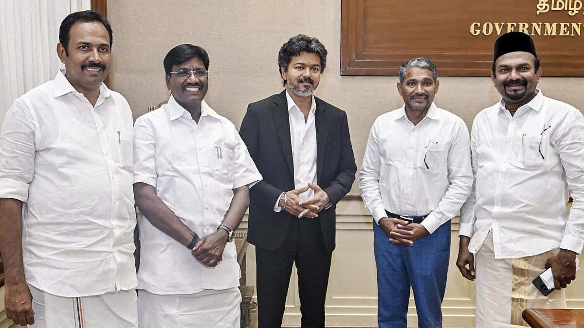 VCK's Vanni Arasu, IUML's AM Shahjahan join CM Vijay’s cabinet in Tamil ...