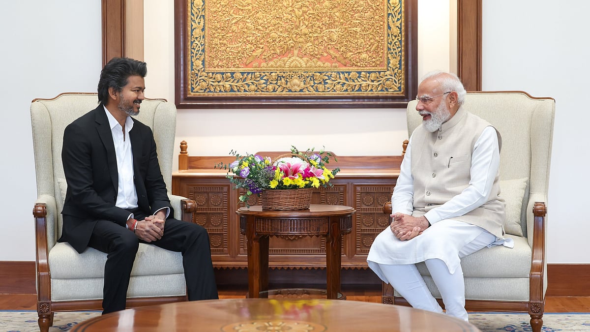 Tamil Nadu CM Vijay calls on PM Narendra Modi