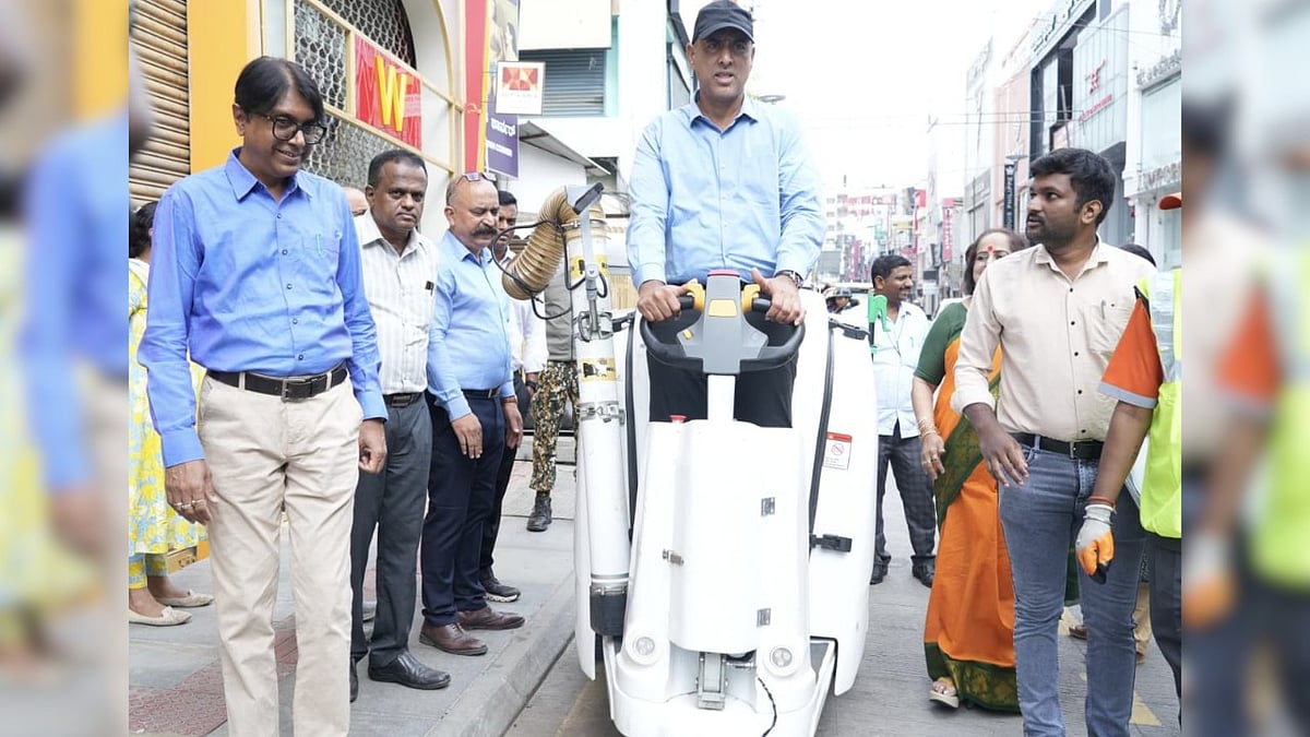 Gobbler Machines: GBA to test smart cleaners on Bengaluru roads