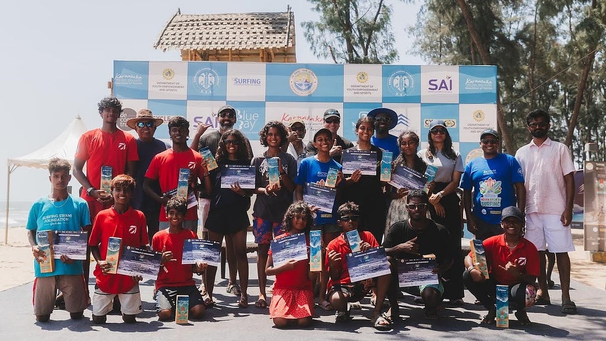Indian Surfing: Kamali Moorthy Wins Double at Indian Open 2026