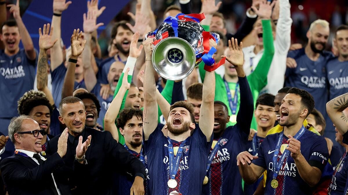 PSG Champions League Winner: Kvaratskhelia Celebrates UCL Title