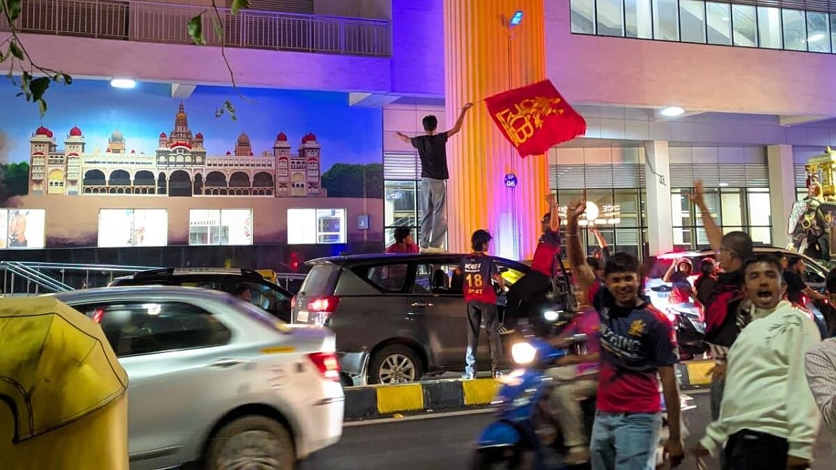 From faith to pubs, Bengaluru turns red and gold to celebrate RCB's ...