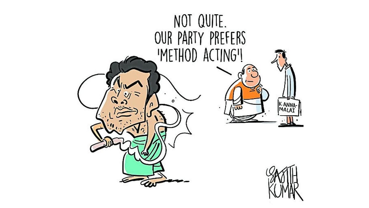 DH Toon | Party prefers 'method acting'
