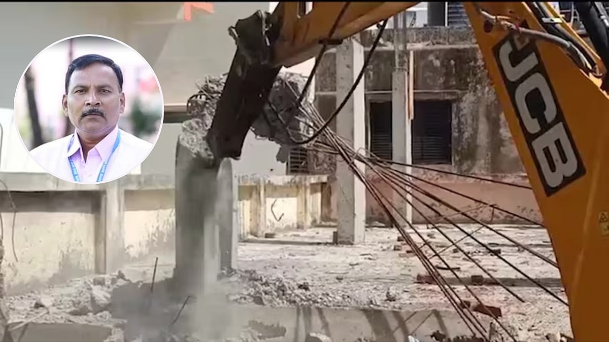 NEET paper leak: Beed razes unauthorised building linked to alleged kingpin