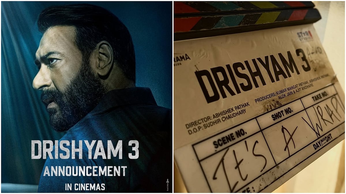 Drishyam 3: Ajay Devgn film wraps shooting; Abhishek Pathak shares ...