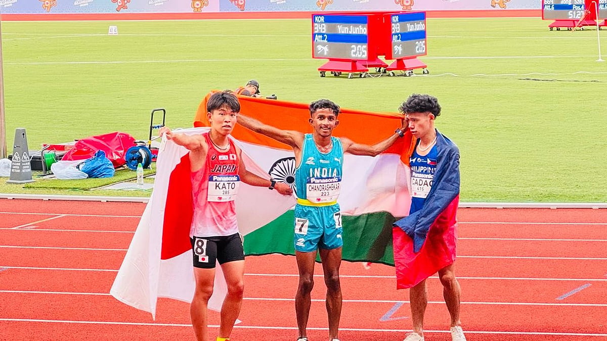 Nikhil Chandrasekhar: Bengaluru runner stuns favourite to win U-20 gold