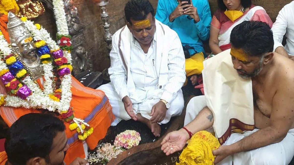 D K Shivakumar staunch follower of Mylaralingeshwara