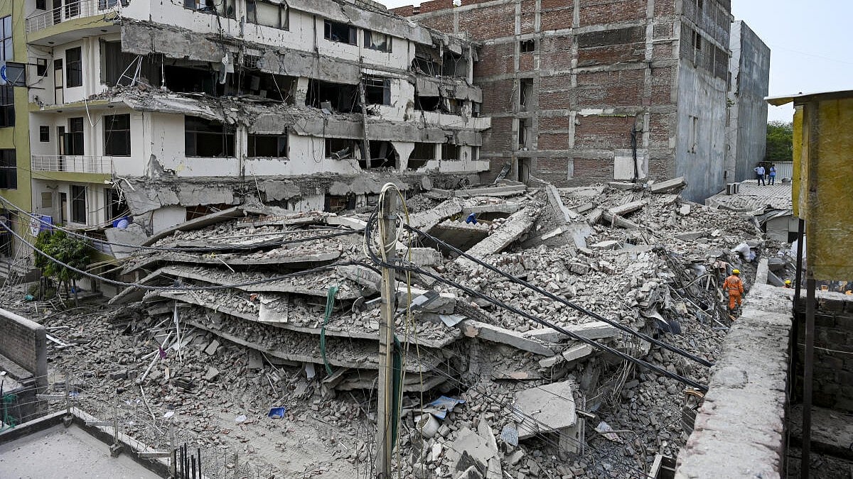 Delhi building collapse: Owner earned Rs 10 lakh a month from 4 floors ...