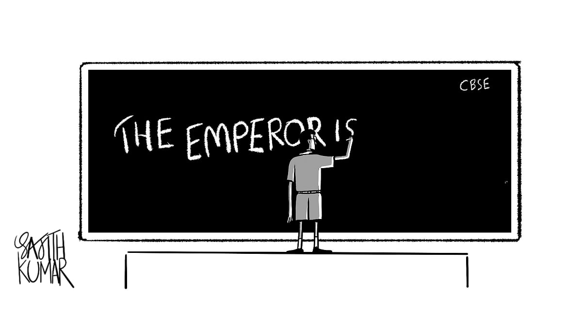 DH Toon | The Emperor is...