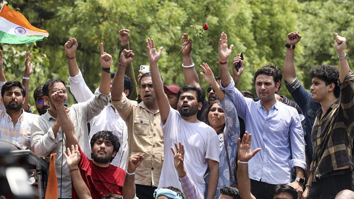 CJP Protest Abhijeet Dipke: Youth Movement in Delhi