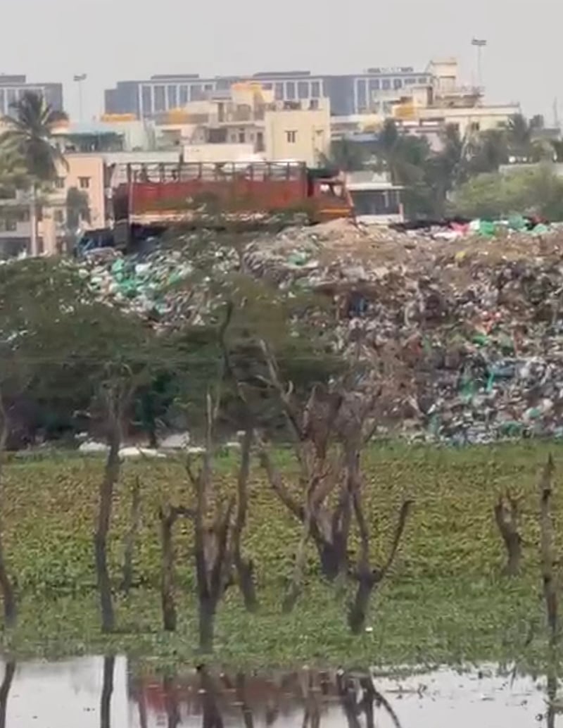 Dakshina Pinakini: 3,000 tonnes of waste choke river in Bengaluru zone area