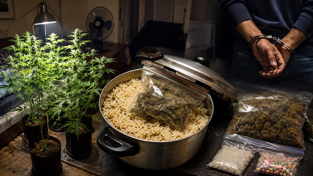 Kerala’s ‘Operation Toofan’ uncovers techie growing cannabis in bedroom ...