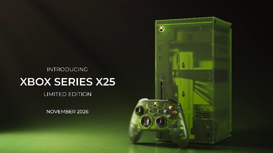 Xbox Series X25: Microsoft unveils limited-edition console for 25th ...