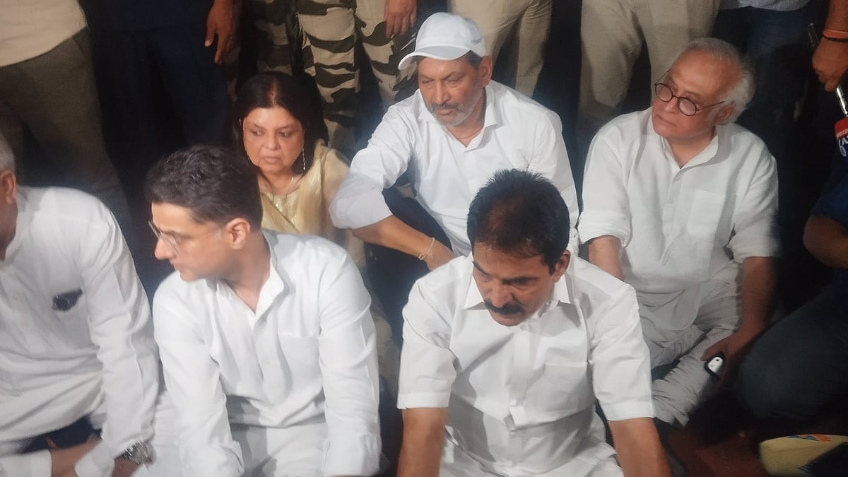 Meenakshi Natarajan nomination row: Denied entry, Congress leaders ...