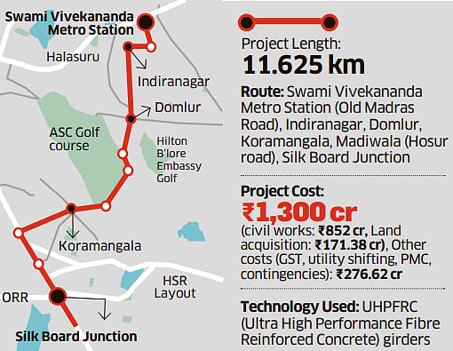Bengaluru flyover: Rs 1,300cr link from SV Road Metro to Silk Board win nod
