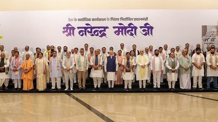 NDA leaders hail Modi's record tenure, PM says NDA freed India from ...