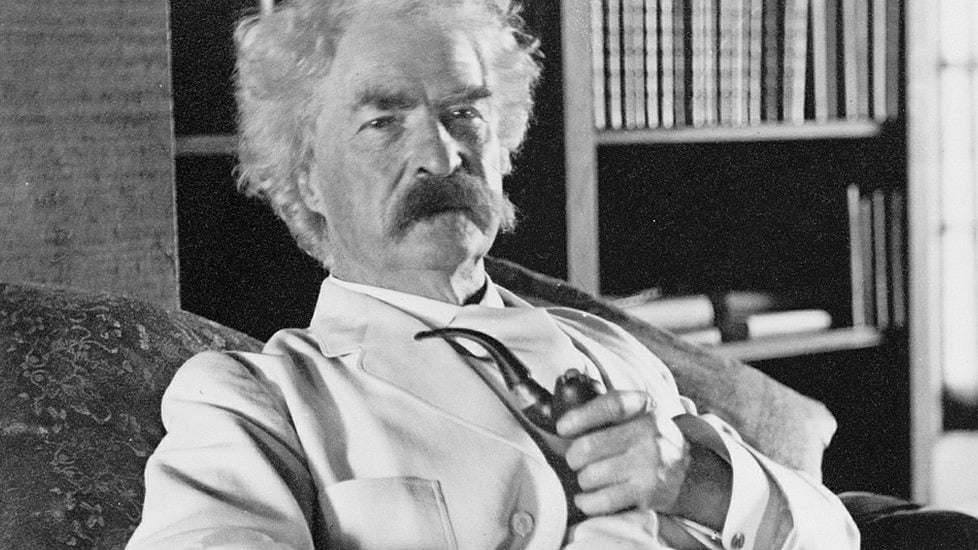 Quote of the day by Mark Twain: “A successful book is not made of what is…”