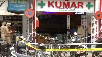 Day-light murder rocks Chandigarh; masked men flee after shooting ...