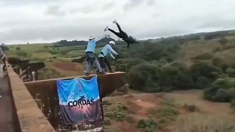 Adventure jump in Brazil turns fatal as crew throws woman off bridge ...