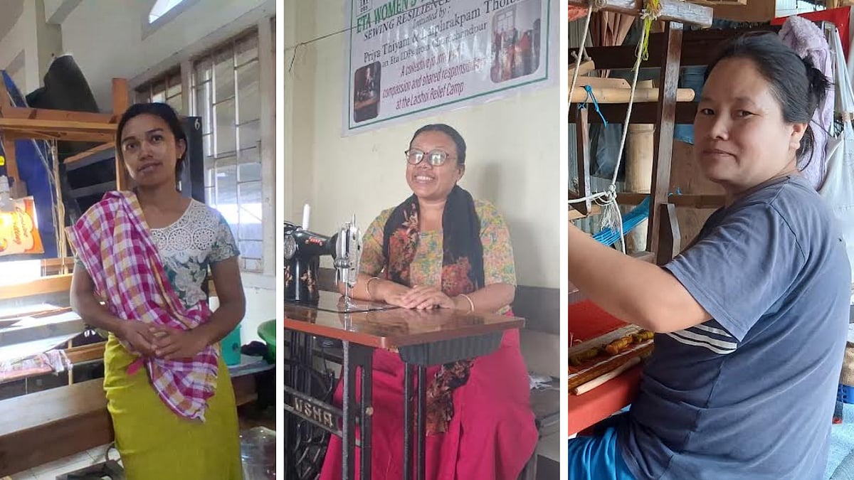 Threads of resilience: Meitei and Kuki women battle despair through ...
