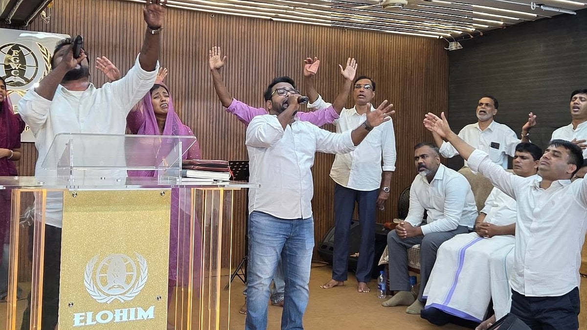 Tension at worship centre's prayer meet venue as BJP workers protest ...