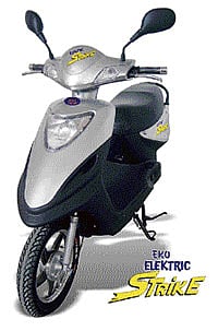 Eko Vehicles showcases new hybrid scooter