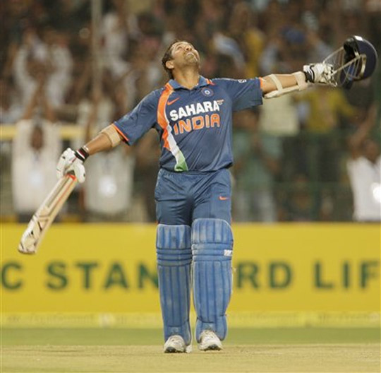 Super Sachin scripts India's stirring win