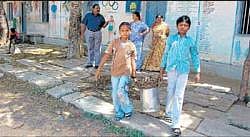 Students made to clean schools on Day One