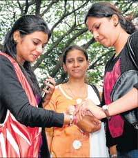 Friends renew their bonds