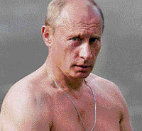 Putin reveals fitness secrets to supermodel
