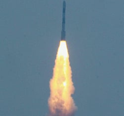 PSLV rocket puts 3 satellites into orbit